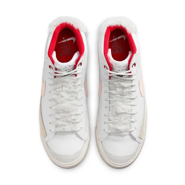 Nike Blazer Mid Premium 'leap High' Sneakers - Whitepink
