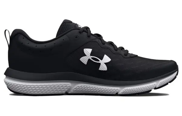 Under Armour Charged Assert Athletic Sneakers - Black/white