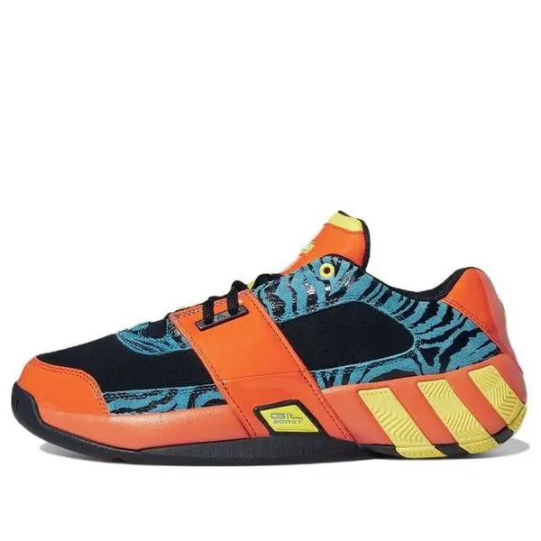 Adidas Gil Zero Restomod 'slam' Sneakers - Orange/black/blue