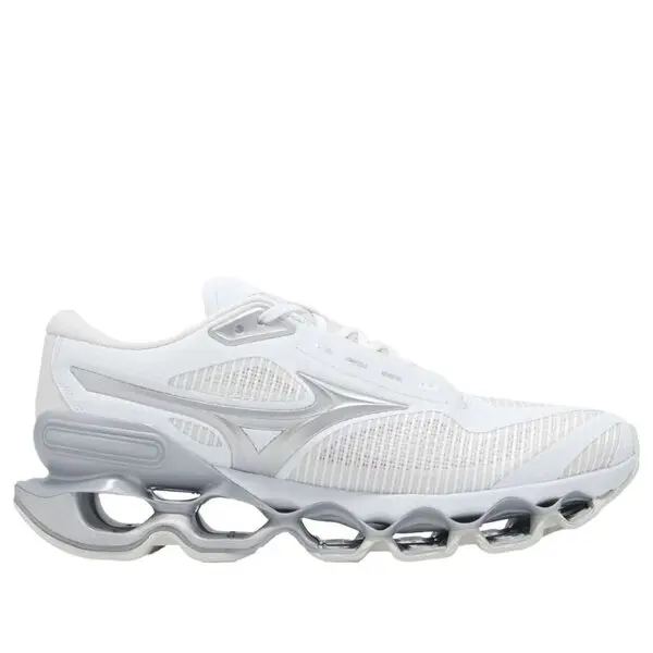 Mizuno Wave Prophecy 15 Athletic Sneakers - White/silver