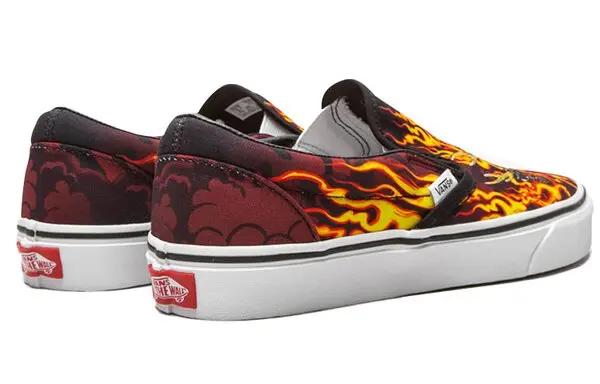 VANS Classic Slip-on "samurai Rising" Sneaker - Yellow/white