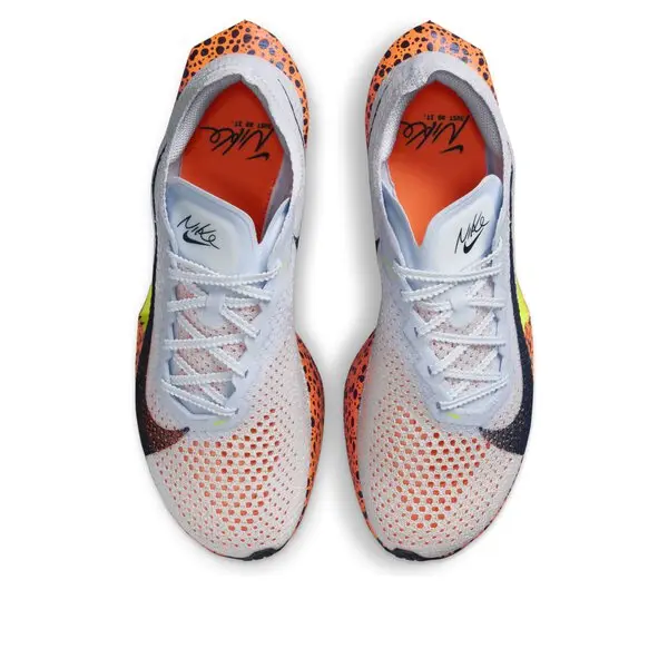 Nike Zoomx Vaporfly Next% 3 Electric Pack Athletic Sneakers - White/orange