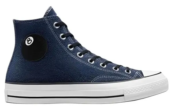CONVERSE Stussy X Chuck 70 High '8 Ball' Sneakers