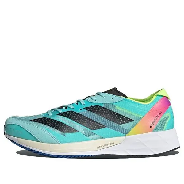 Adidas Adizero Adios 7 'light Aqua Black - Blue/black