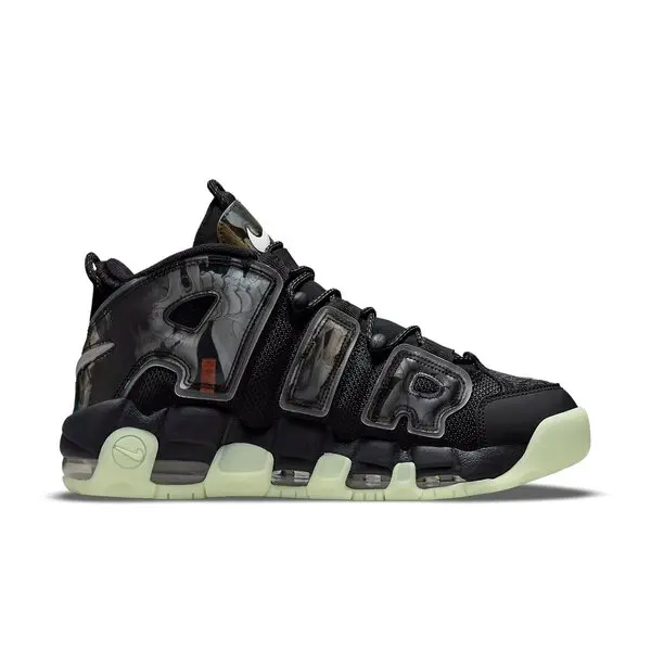 Nike More Uptempo 'utagawa Kuniyoshi' Sneakers - Black/green