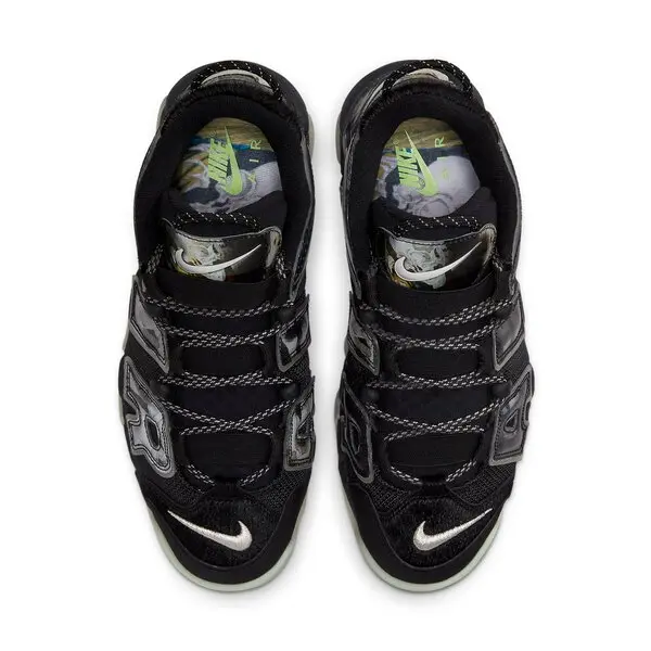 Nike More Uptempo 'utagawa Kuniyoshi' Sneakers - Black/green