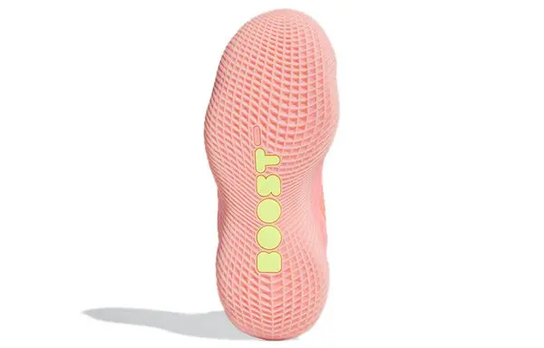 Adidas N3xt L3v3l Futurenatural "signal Pink" Basketball Sneakers - Orangered/yellow