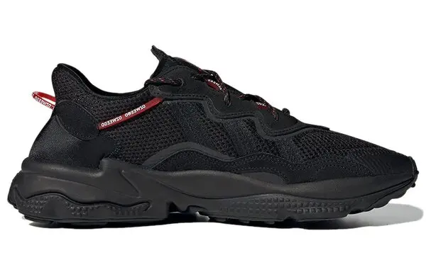 Adidas Ozweego Low Top Sneakers - Black/red