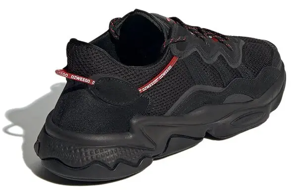 Adidas Ozweego Low Top Sneakers - Black/red