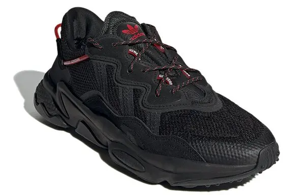Adidas Ozweego Low Top Sneakers - Black/red
