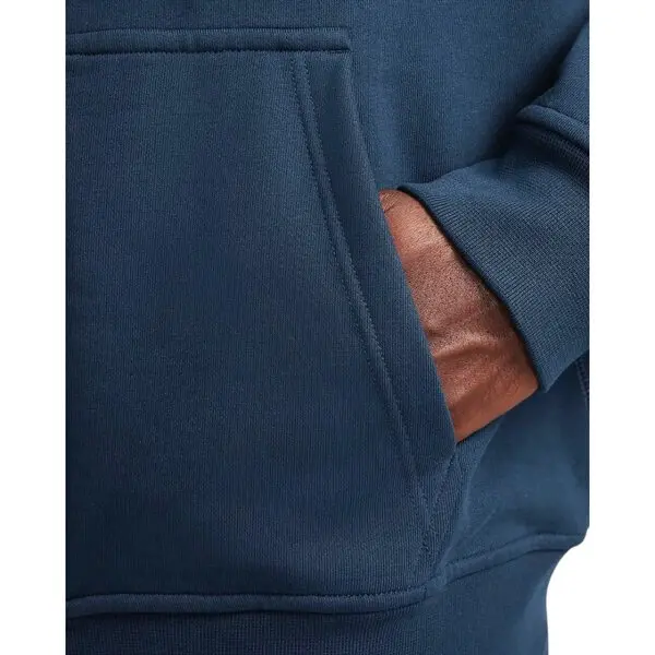 Nike Solo Swoosh Zip-up Hoodie - Blue/white