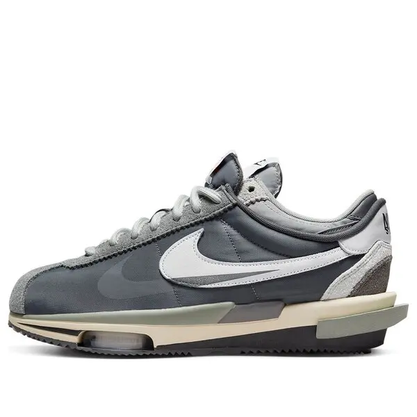 Nike X Sacai Zoom Cortez Sp Sneakers - Gray/white