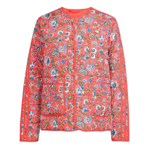 Adidas X Liberty Quilted Jacket - Red