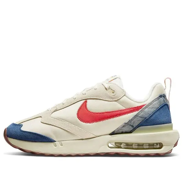 Nike Max Dawn Sneakers - Cream/blue/red