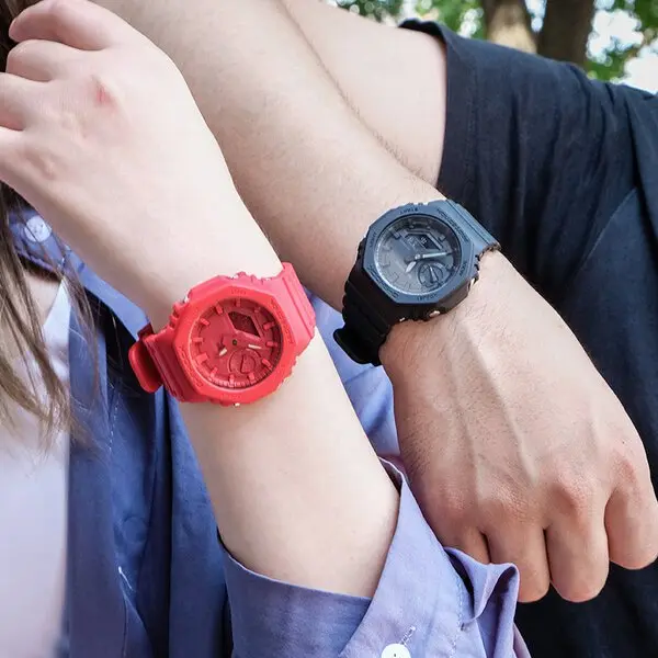 Casio G-shock Analog-digital Watch - Red