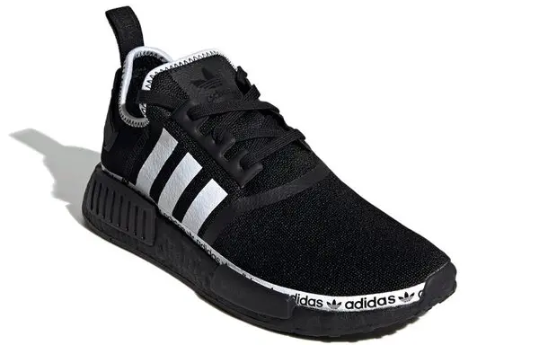 Adidas Nmd_r1 'logo Strip - Core Black/footwear White