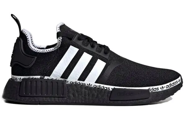 Adidas Nmd_r1 'logo Strip - Core Black/footwear White