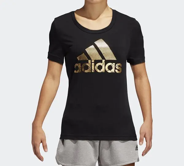 Adidas Alphabet Logo Short Sleeve T-shirt