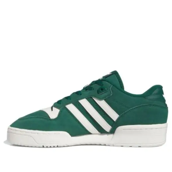 Adidas Rivalry Low "collegiate Green" Sneakers - Green/white