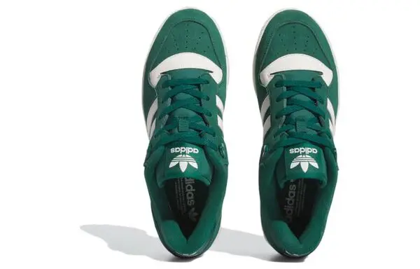 Adidas Rivalry Low "collegiate Green" Sneakers - Green/white
