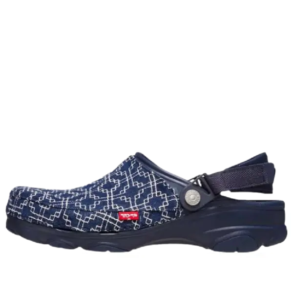 CROCS X Levi's Sashiko All-terrain Clog - Navy/navy