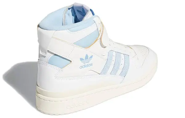 Adidas Forum 84 High High Top Sneakers - Creamwhite/white/blue