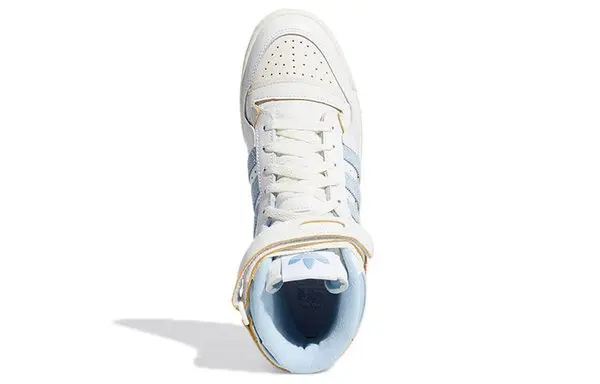 Adidas Forum 84 High High Top Sneakers - Creamwhite/white/blue