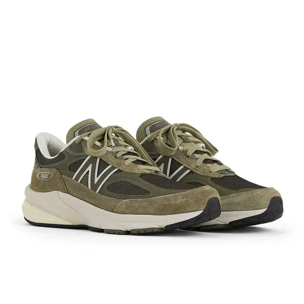 NEW BALANCE 990v6 Made In Usa "true Camo" Athletic Sneakers - True Camo/true Camo