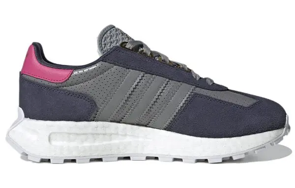 Adidas Retropy E5 Casual Low Top Sneakers - Grey/pink/navy
