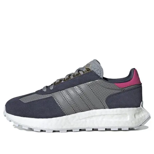Adidas Retropy E5 Casual Low Top Sneakers - Grey/pink/navy