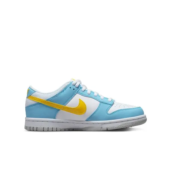 Nike Dunk Low Next Nature 'homer' Sneakers - White/blue