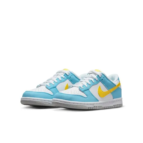 Nike Dunk Low Next Nature 'homer' Sneakers - White/blue