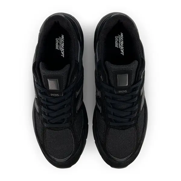 NEW BALANCE 990v5 Made In Usa "triple - Black