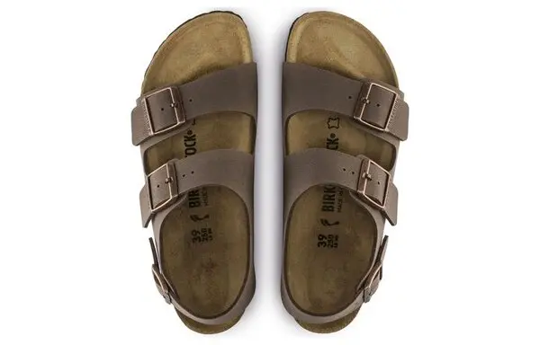 BIRKENSTOCK Milano Birko-flor Sandals - Brown
