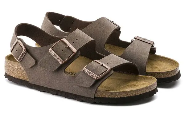 BIRKENSTOCK Milano Birko-flor Sandals - Brown