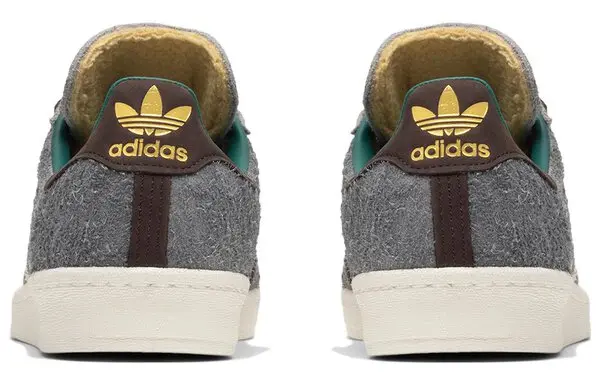 Adidas X Bodega X Beams Campus Sneakers - Grey Four/off White/collegiate Green