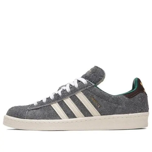 Adidas X Bodega X Beams Campus Sneakers - Grey Four/off White/collegiate Green