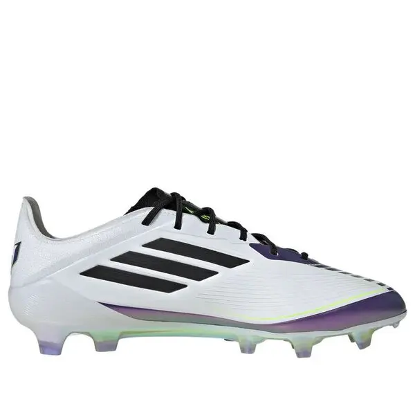 Adidas F50 Elite Fg "messi Triunfo Estelar" Soccer Cleats - White/black/purple