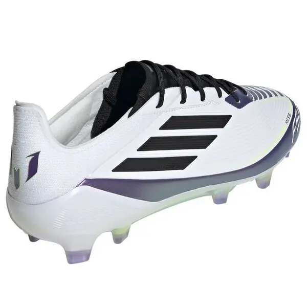 Adidas F50 Elite Fg "messi Triunfo Estelar" Soccer Cleats - White/black/purple