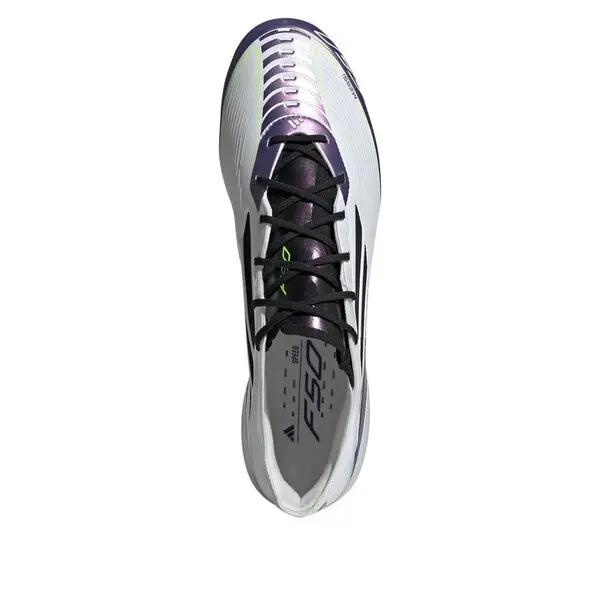 Adidas F50 Elite Fg "messi Triunfo Estelar" Soccer Cleats - White/black/purple