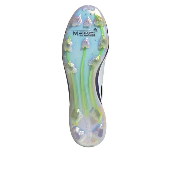 Adidas F50 Elite Fg "messi Triunfo Estelar" Soccer Cleats - White/black/purple