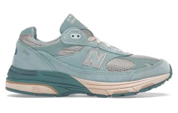 NEW BALANCE X Joe Freshgoods 993 Made In Usa Performance Art Arctic Blue - Arctic Blue/vintage Rose