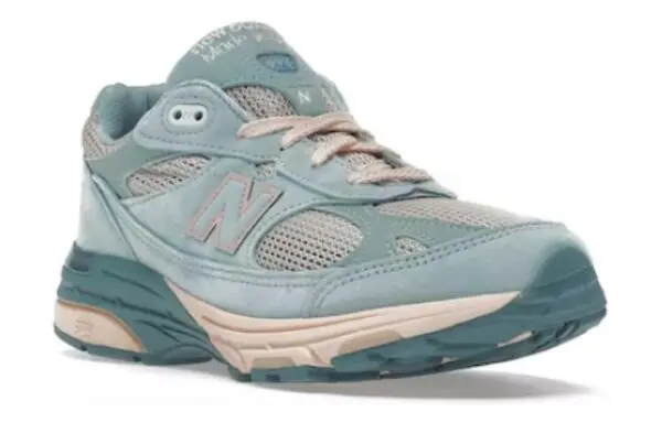 NEW BALANCE X Joe Freshgoods 993 Made In Usa Performance Art Arctic Blue - Arctic Blue/vintage Rose