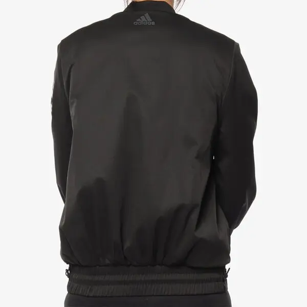 Adidas Bomber Track Jacket With Logo Detail