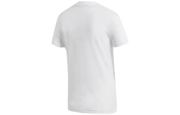 Adidas Logo Graphic Short Sleeve T-shirt - White