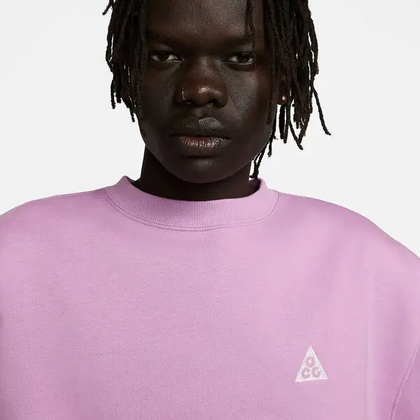 Nike Therma-fit Fleece Sweatshirt 'rush Fuchsia