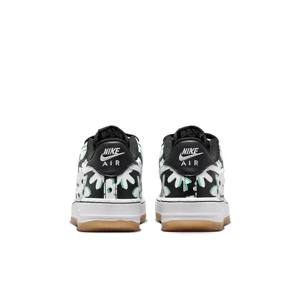 Nike Force 1 Lv8 'black White Flowers' Sneakers