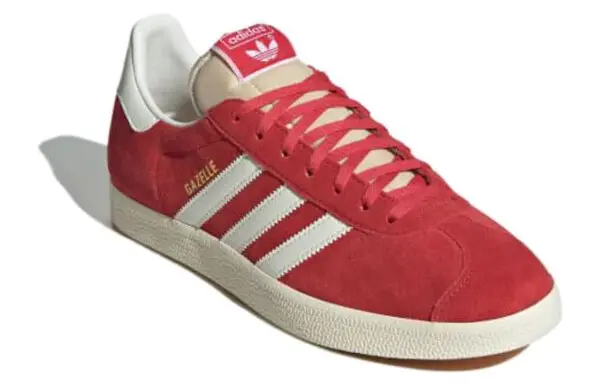 Adidas Gazelle Sneakers - Glory Red/off White/cream White
