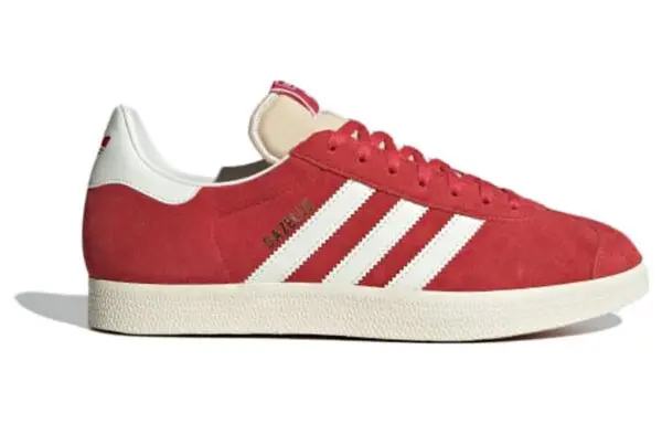 Adidas Gazelle Sneakers - Glory Red/off White/cream White
