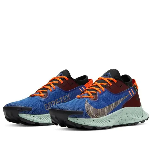 Nike Pegasus Trail 2 Gtx Sneakers - Black/blue/orange